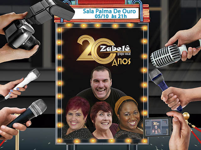 Grupo Zabelê se apresentará na Sala Palma de Ouro - Jornal Mais ...